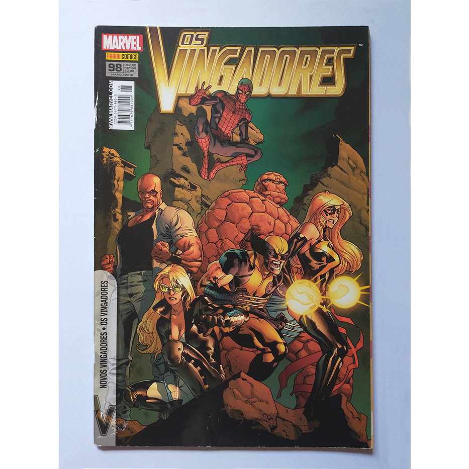 Os Vingadores N98 - Quadrinho Marvel | Shopee Brasil