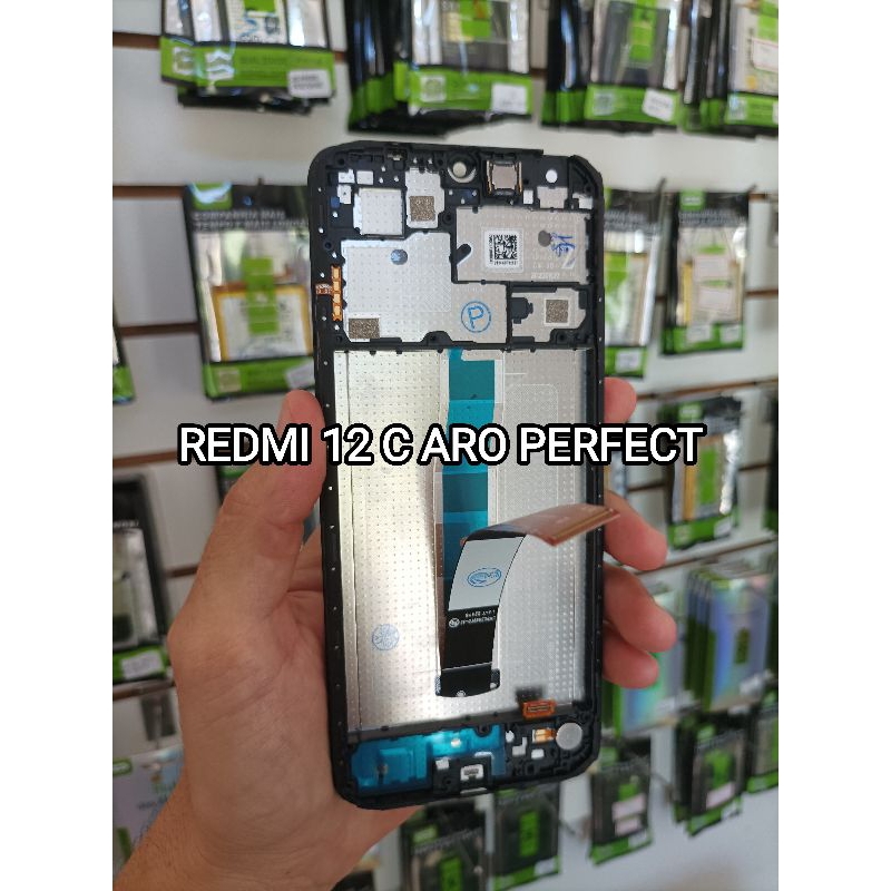 TELA FRONTAL REDMI 12C C ARO | Shopee Brasil