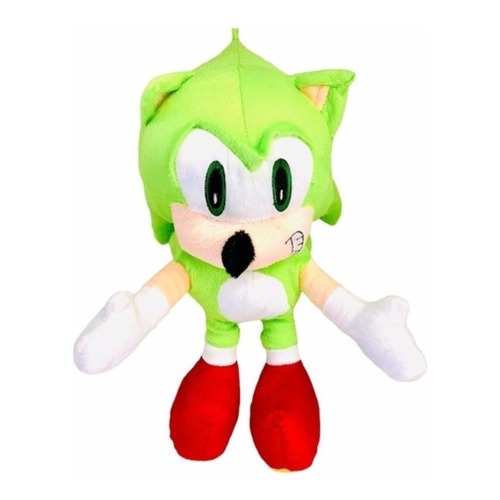 Brinquedo Pelúcia Sonic Verde Limão 60cm Envio Imediato | Shopee Brasil