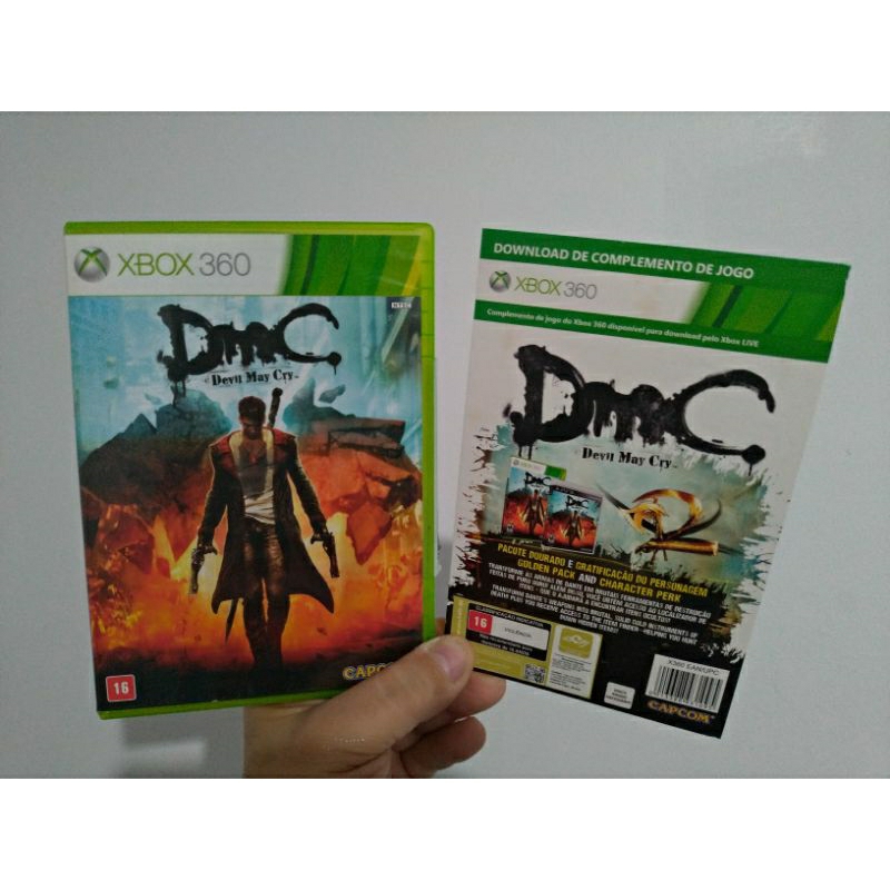 Jogo Xbox 360 Dmc Devil May Cry original físico impecável leia tudo ...