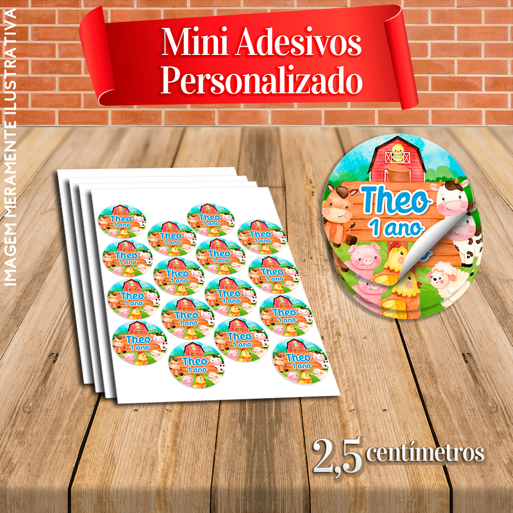 70 Mini Adesivos personalizados Redondos 2,5cm Sonic - Masha e o Urso ...