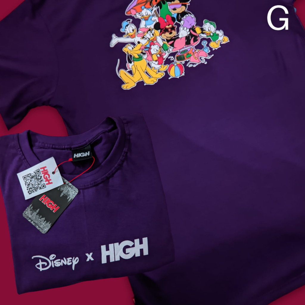 Camisa High Company Streetwear Casual masculina High Disney | Shopee Brasil