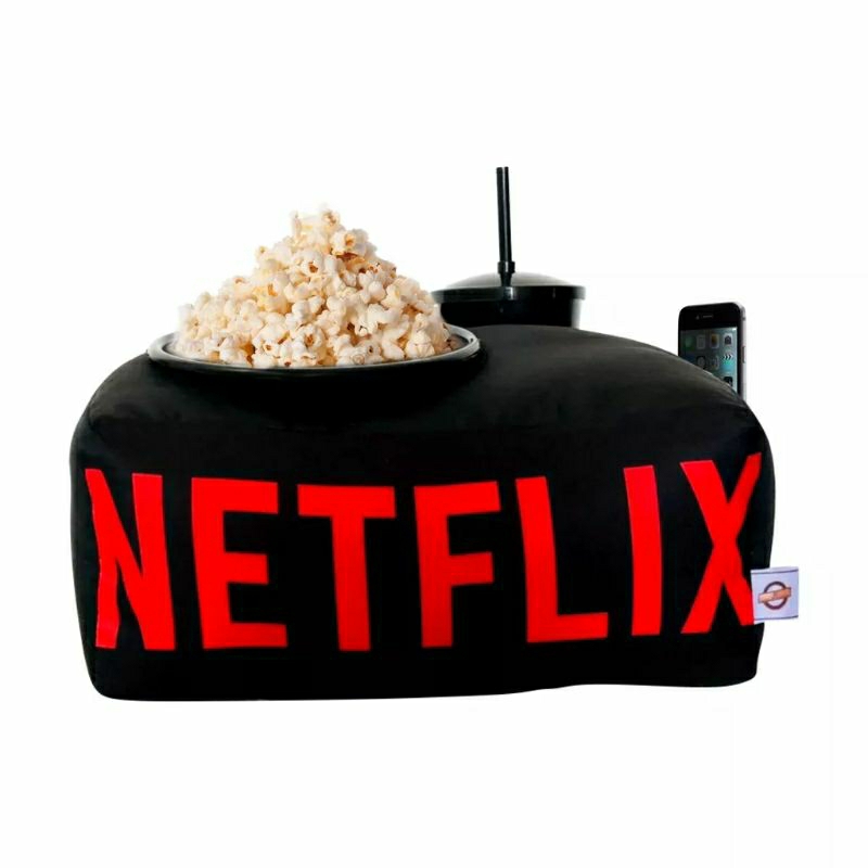 Almofada porta pipoca personalizada Netflix // Kit Cinema Netflix ...