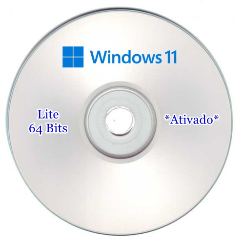 Cd Windows 11 Lite 64bits + Pacote Office e Drivers Completo | Shopee ...