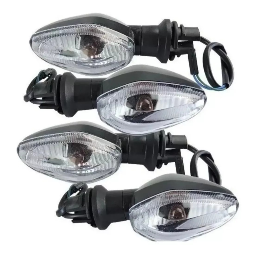 4 Piscas Seta Fan 160 Titan 160 Bros Start Cbx Fan 125 Nxr | Shopee Brasil