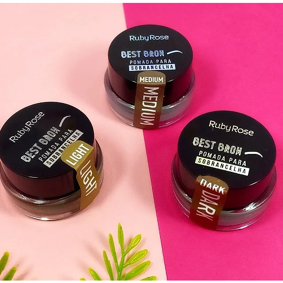 Pomada Para Sobrancelha Best Brow Gel Ruby Rose HB-8400 | Shopee Brasil