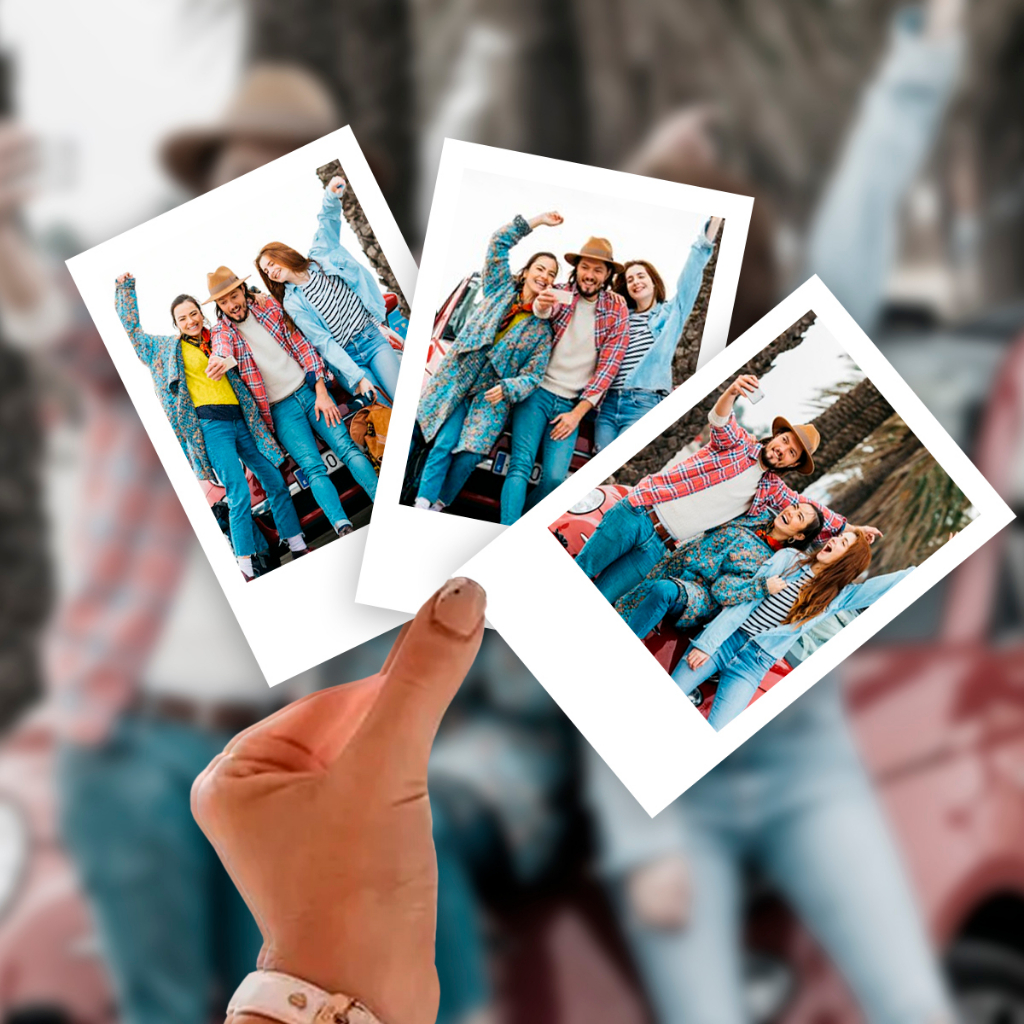 Kit 48 Fotos Formato Mini Polaroid Revelação Revelar | Shopee Brasil