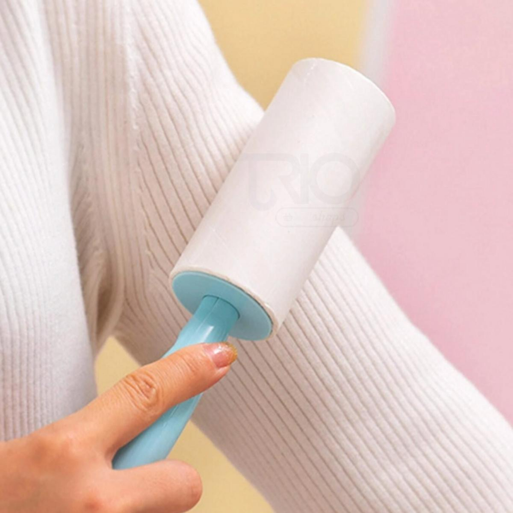 Kit 5 Rolos Adesivos 20 Folhas Tira Pelos Para Roupa e Estofados, Rolo ...