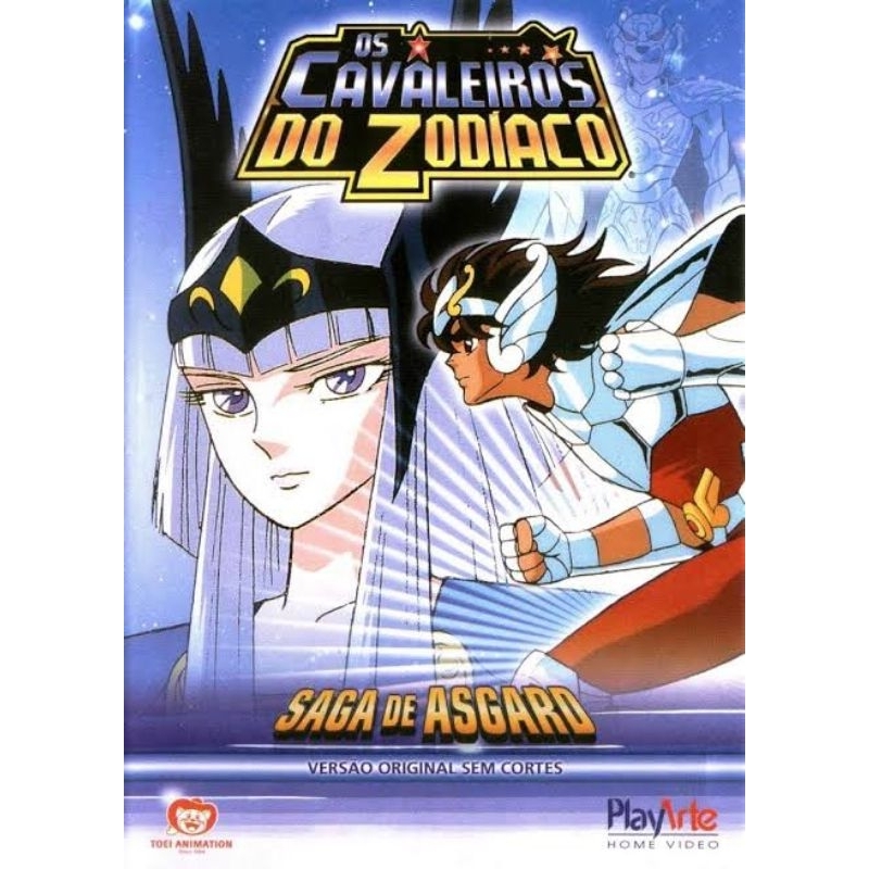 DVD/BLU-RAY COMPACTADO OS CAVALEIROS DOS ZODÍACOS A SAGA ASGARD COMPLETA ( 6 DISCOS) , HD ...