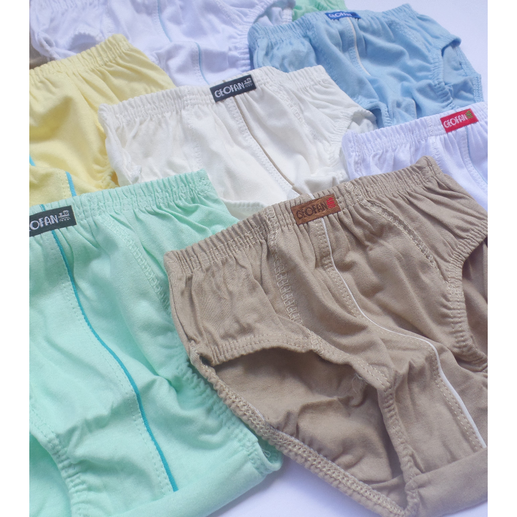 Cuecas infantil tradicional kit 6 unidades | Shopee Brasil