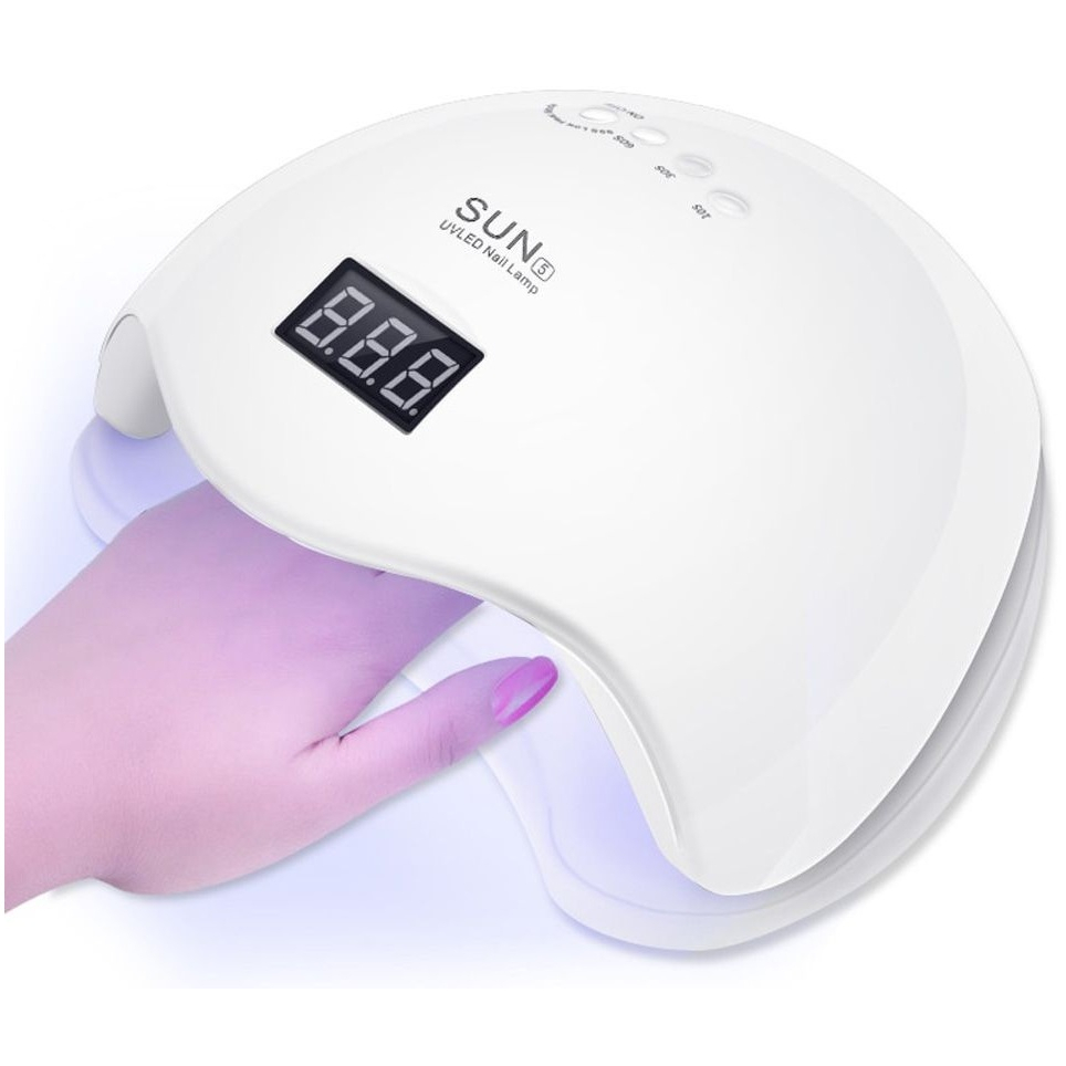 Cabine Sun 5 Bivolt 48w 24 Leds Led/Uv Unhas Alongamentos | Shopee Brasil