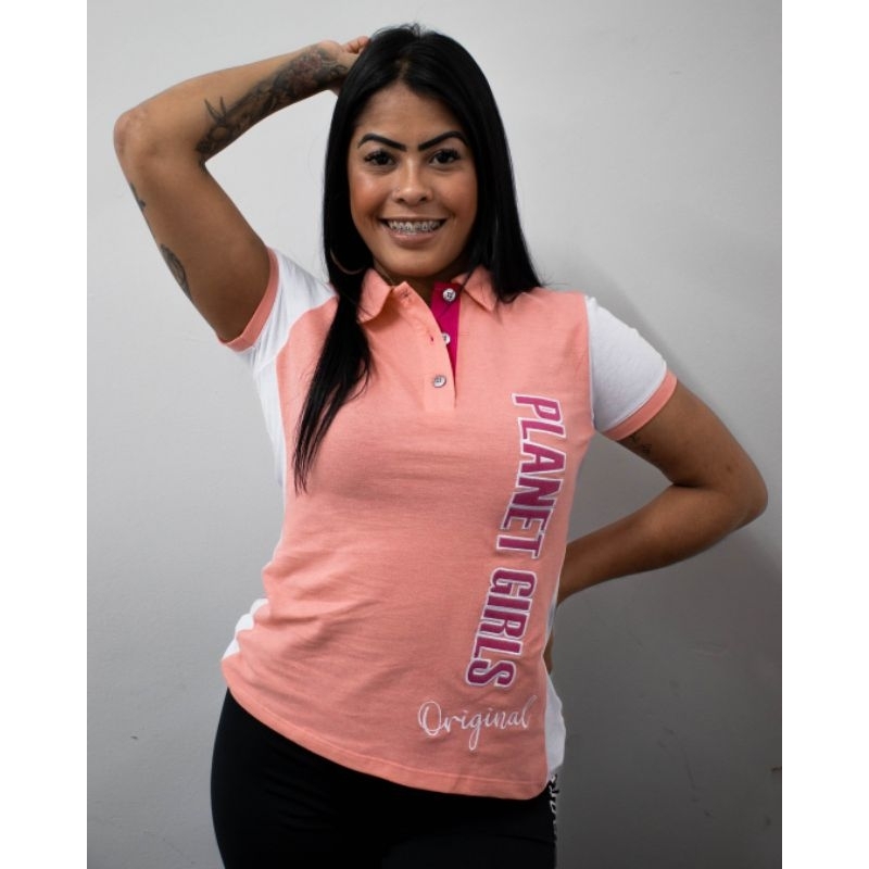 Camisa Polo Planet Girls M25 Original | Shopee Brasil