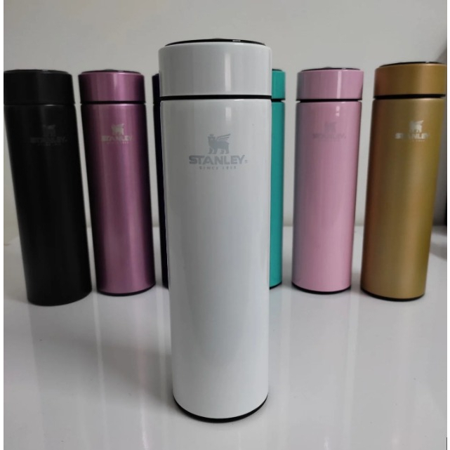 Garrafa Copo Termica inteligente com Display Temperatura Digital 480ML quente e fria | Shopee Brasil