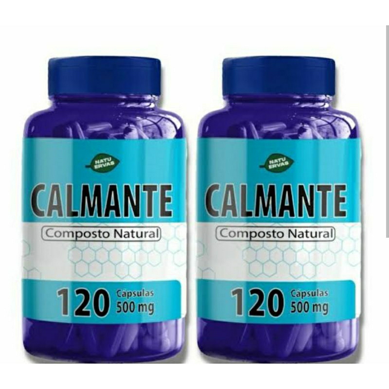 CALMANTE NATURAL (120 CAPS) | Shopee Brasil