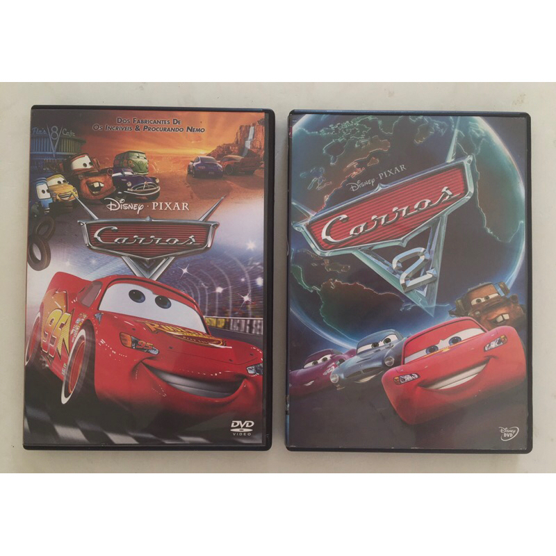 Dvd Coleção Carros 1 e 2 Original | Shopee Brasil