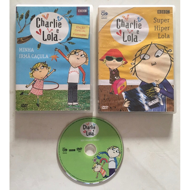 Coleção Dvd Charlie e Lola Original | Shopee Brasil