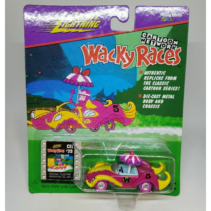 Johnny Lightning 1998 - Wacky Races - Corrida Maluca - Penelope Pitstop ...