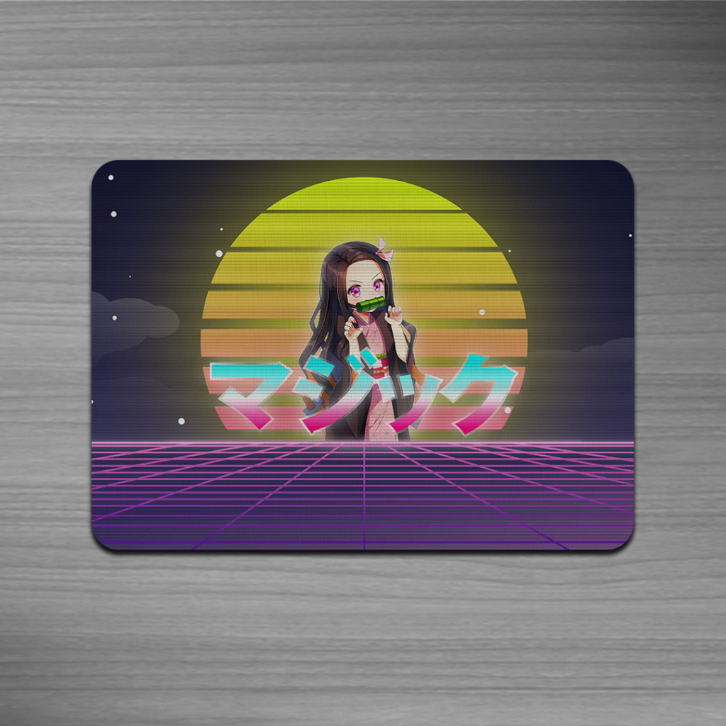 Mousepad Gamer (35x25cm) - NEZUKO MIAMI ART KIMETSU DEMON SLAYER ...