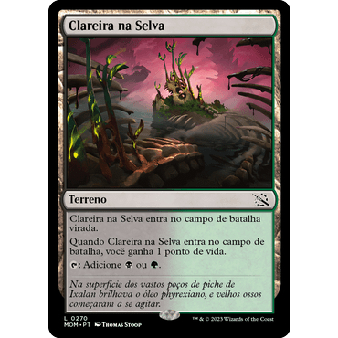 Clareira na Selva - Magic The Gathering | Shopee Brasil