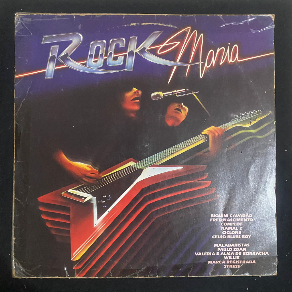 LP ROCK MANIA (coletâne de rock nacional) | Shopee Brasil