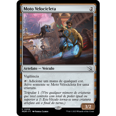 Moto Velocicleta - Magic The Gathering | Shopee Brasil