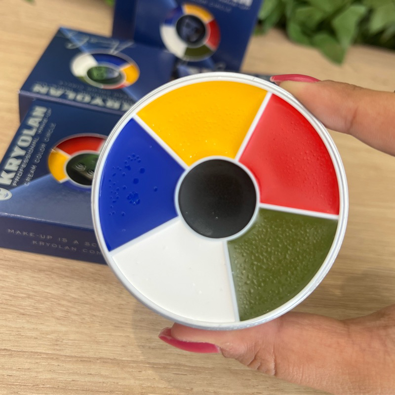 Supracolor Cream Circle Kryolan Colorimetria | Shopee Brasil