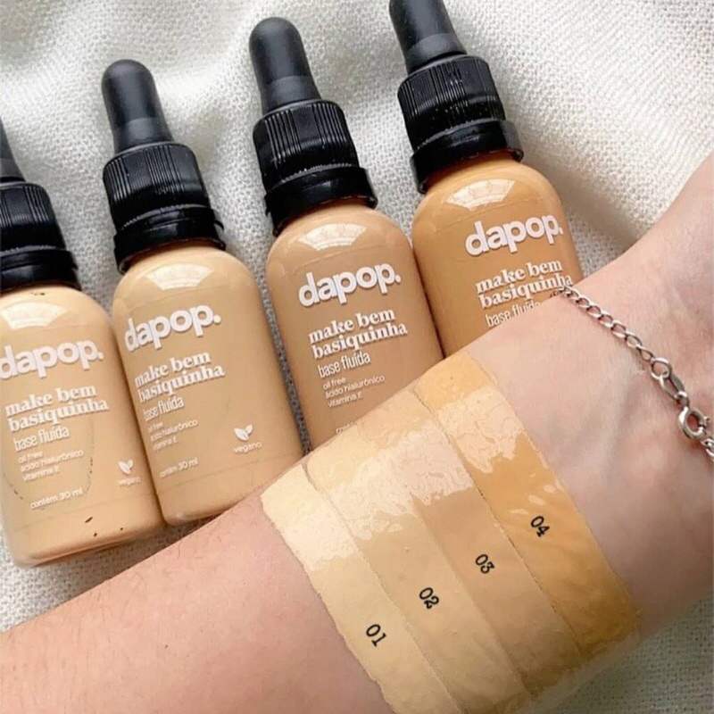 base fluída dapop | Shopee Brasil