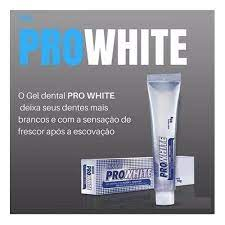 Gel Dental Clareador Pro White 90g | Shopee Brasil