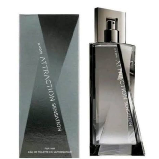 Perfume Attraction Sensation - Avon Masculino | Shopee Brasil