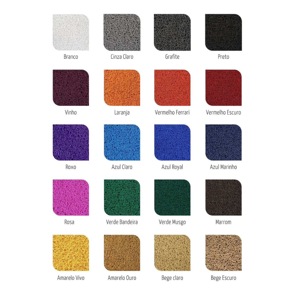 Tapete Capacho Vinil Nautico Cores Anti Derrapante 0,60x1,00m | Shopee ...