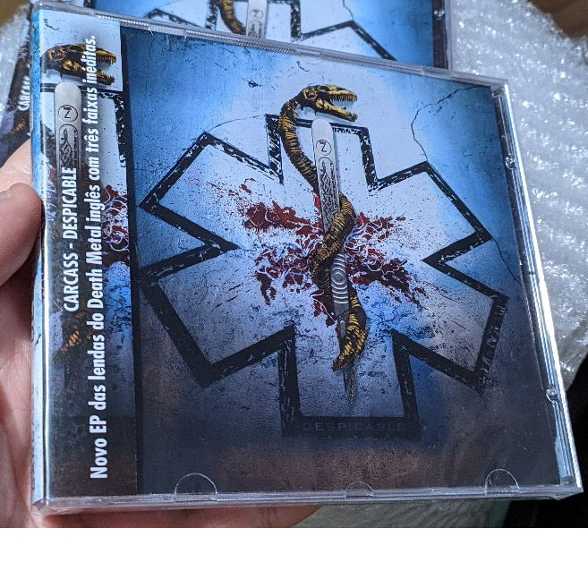 CD Carcass - Despicable (Novo e lacrado) | Shopee Brasil