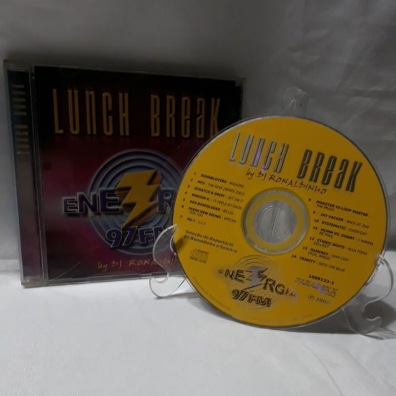 Cd Lunch Break - Energia 97 FM - DJ Ronaldinho | Shopee Brasil