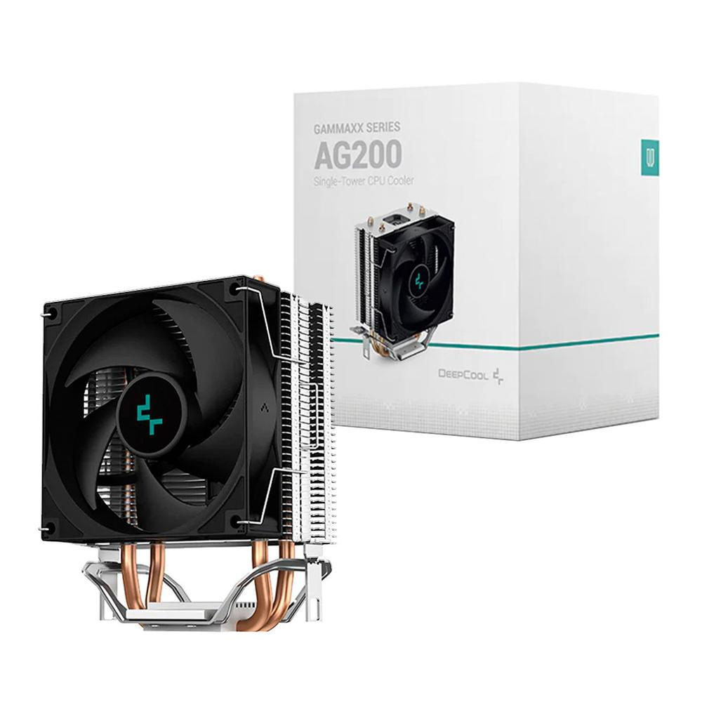 Cooler DeepCool Gammaxx AG200, 92mm, Intel/AMD, Preto - R-AG200-BKNNMN-G | Shopee Brasil