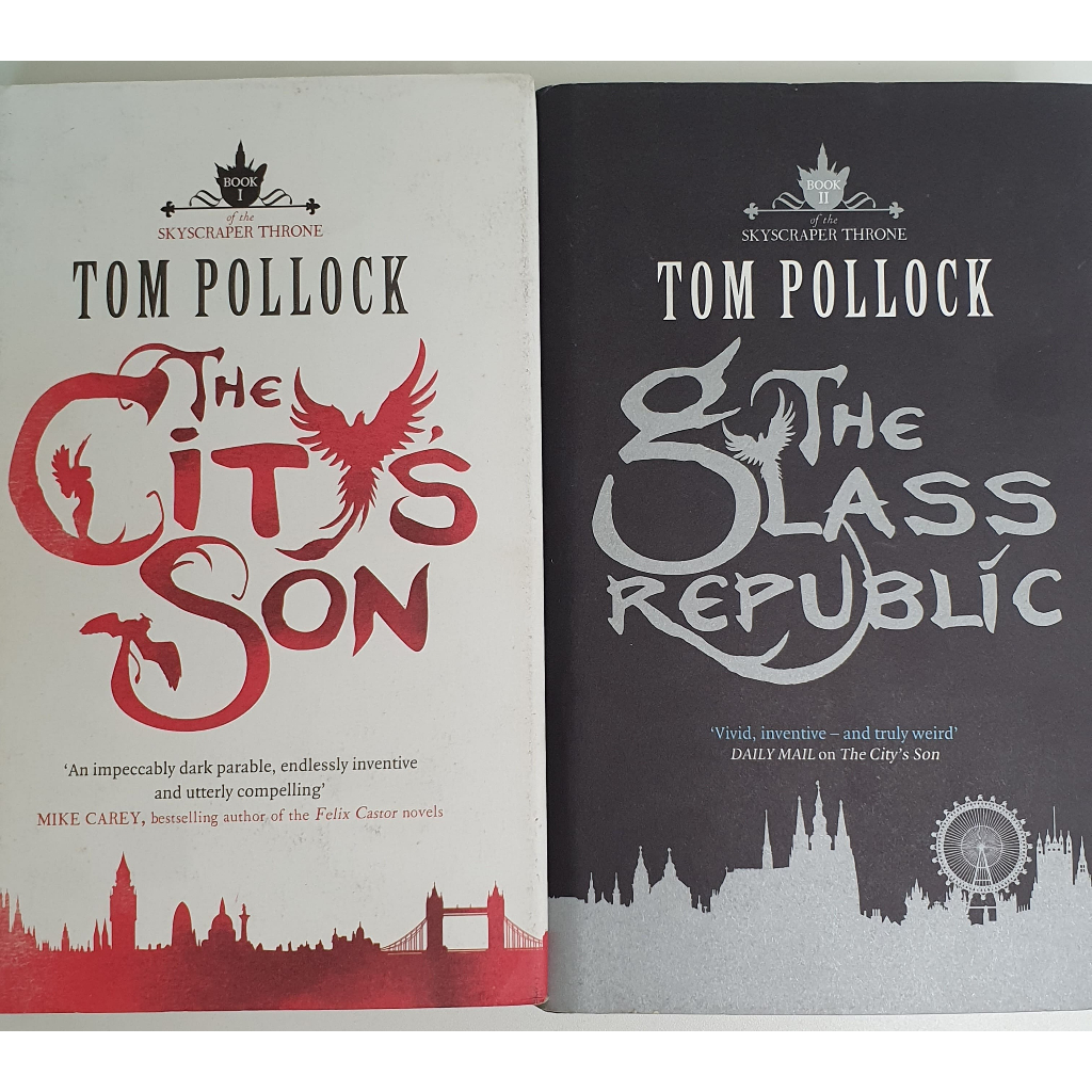 Livro The City's Son Vol. 1/ The Glass Republic Vol. 2 - Tom Pollock - L7869 | Shopee Brasil