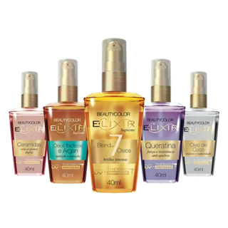 Beauty Color Óleo Elixir Capilar Supreme 40ml a Escolher | Shopee Brasil