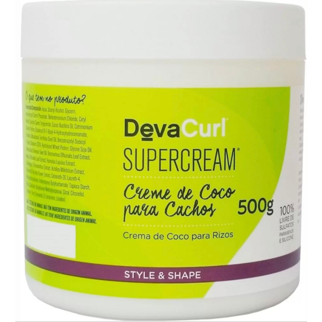Deva Curl Supercream 500G | Shopee Brasil