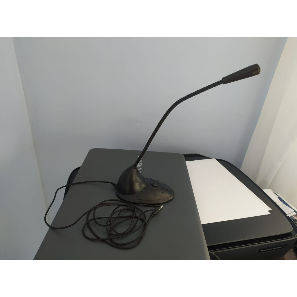 Microfone De Mesa Home Office Computador | Shopee Brasil