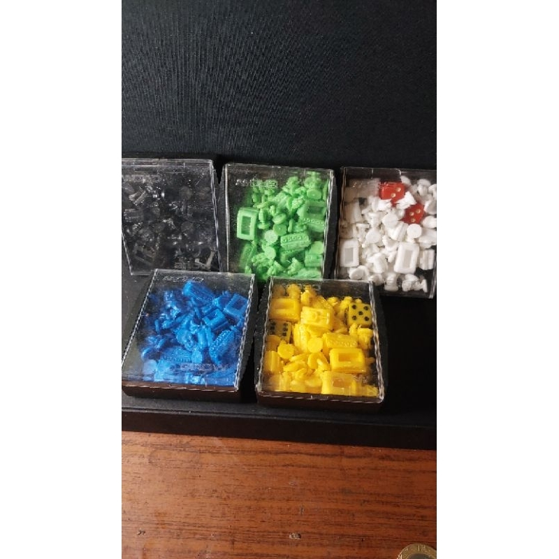 lote com 5 caixinha de peças do jogo Wars Grow para reposição | Shopee ...