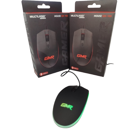 Mouse Gamer 2400dpi Led 7 Cores Preto - Multilaser - Mo298 GM-100 | Shopee Brasil