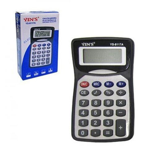 MINI CALCULADORA DE BOLSO 8 DIG YS-8117A | Shopee Brasil