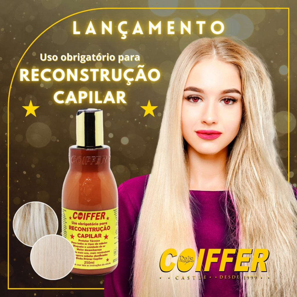 reconstrução capilar coiffer 250ml | Shopee Brasil