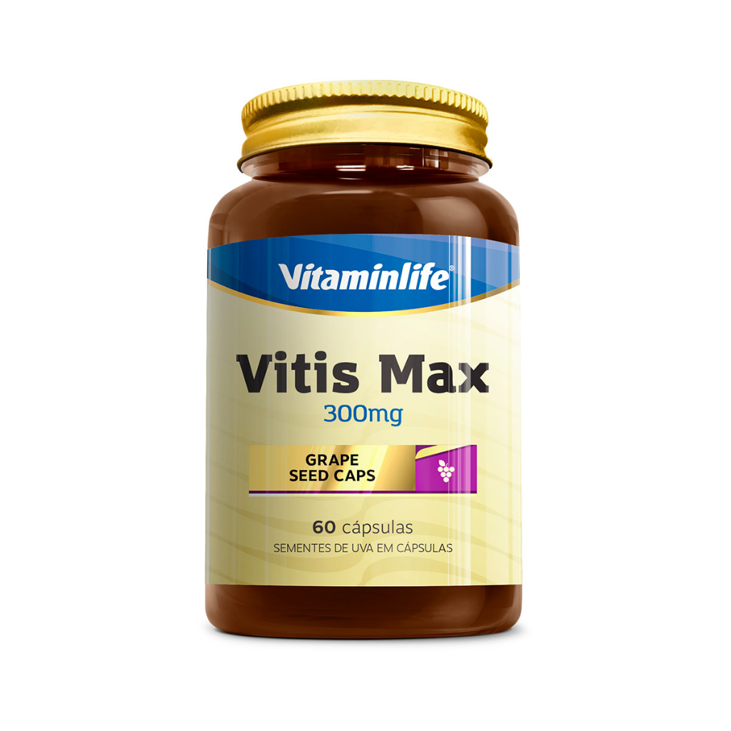 Vitis Max 60 Cápsulas - Vitamin Life | Shopee Brasil