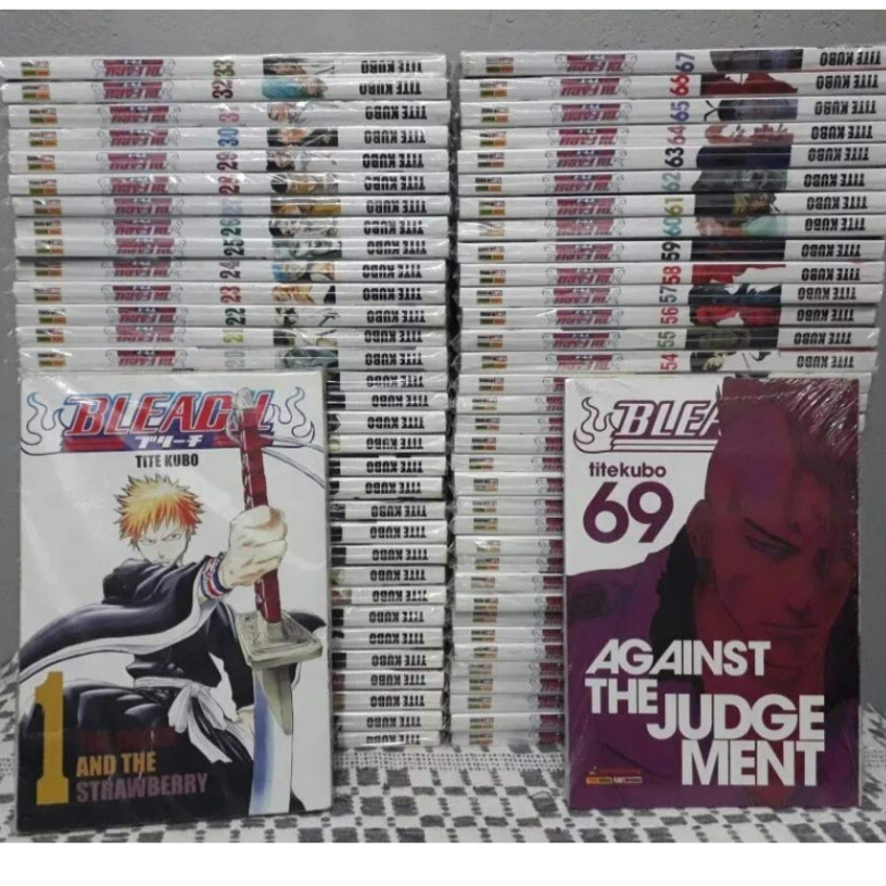 Mangás Bleach Panini | Tite Kubo | Vários Vols(51 ao 74) - Avulsos | Shopee Brasil
