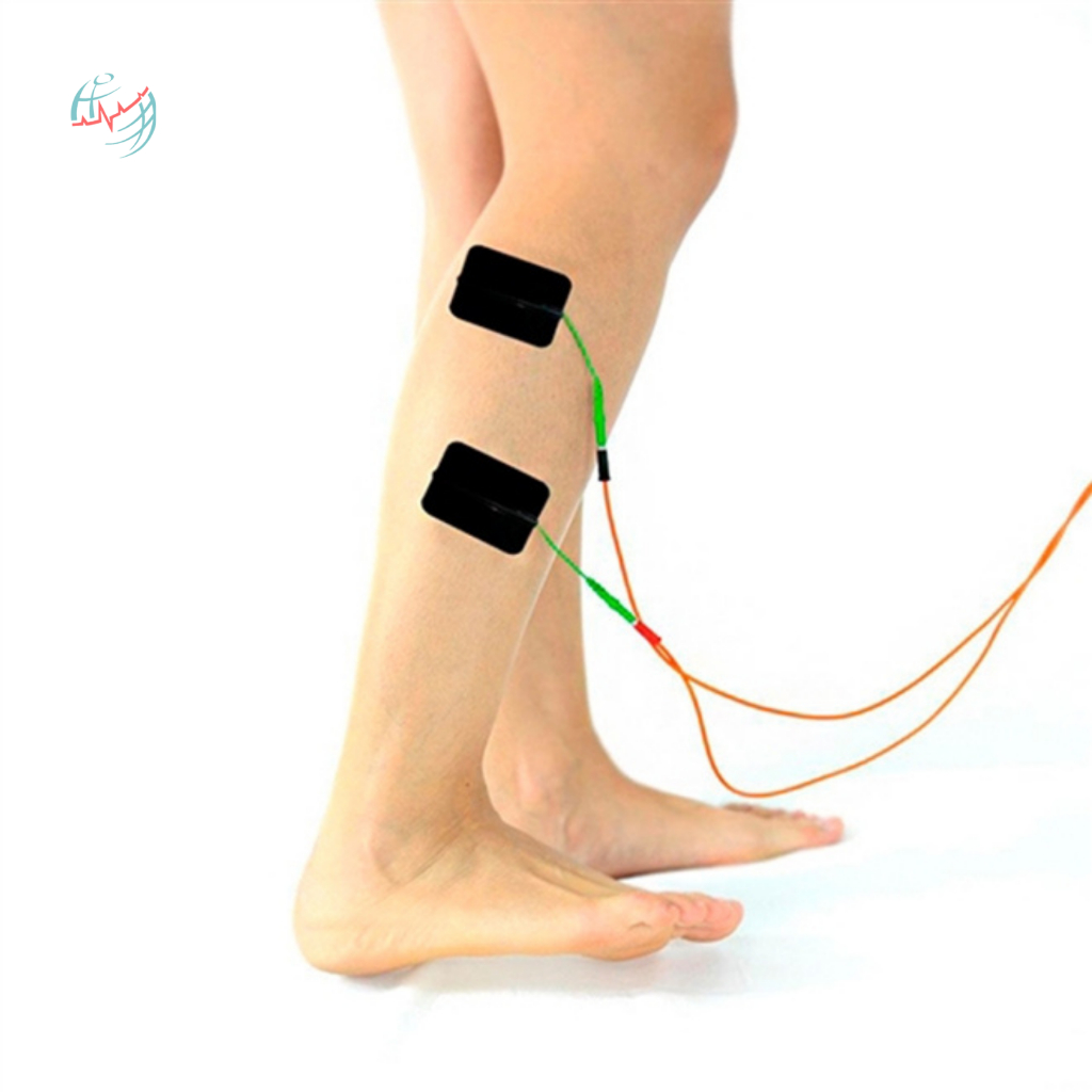 Eletrodo de Silicone Condutivo Kit 8 Unidades 5x5 cm Fisioterapia ...