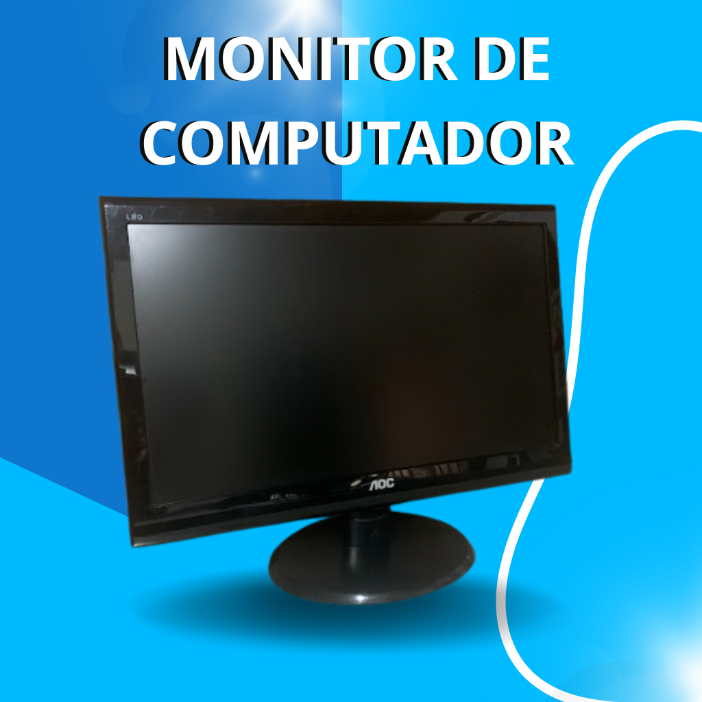 Monitor 19" Polegadas AOC | Shopee Brasil