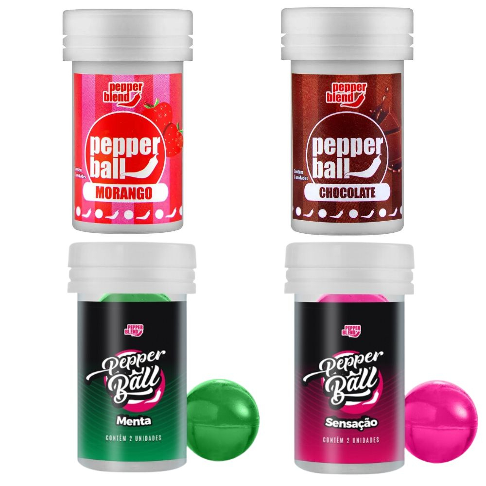 Pepper Balls Bolinhas Explosivas com Sabores 2 Unidades - Pepper Blend ...