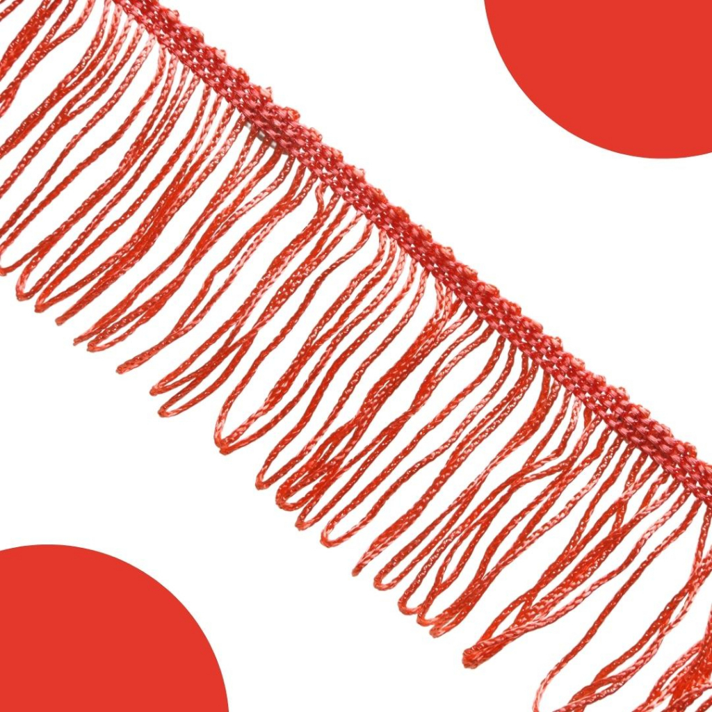 Franja De Tecido 5 Cm - Diversas Cores Rolo Com 10 Metros - Nybc ...