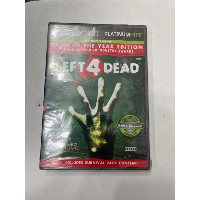 Jogo Left 4 Dead (Game of the Year Edition) - Xbox 360 lacrado | Shopee ...