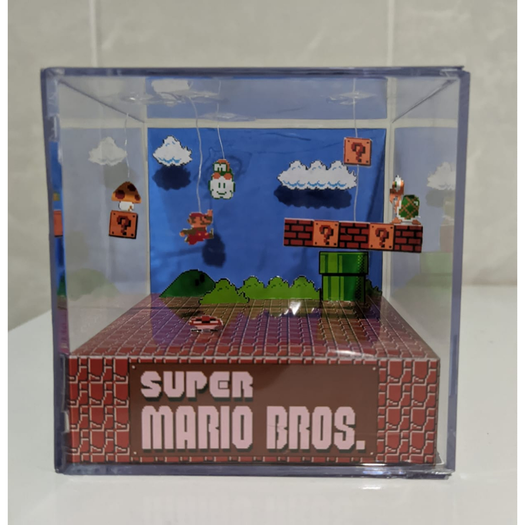 Cubo Diorama Super Mario Bros | Shopee Brasil