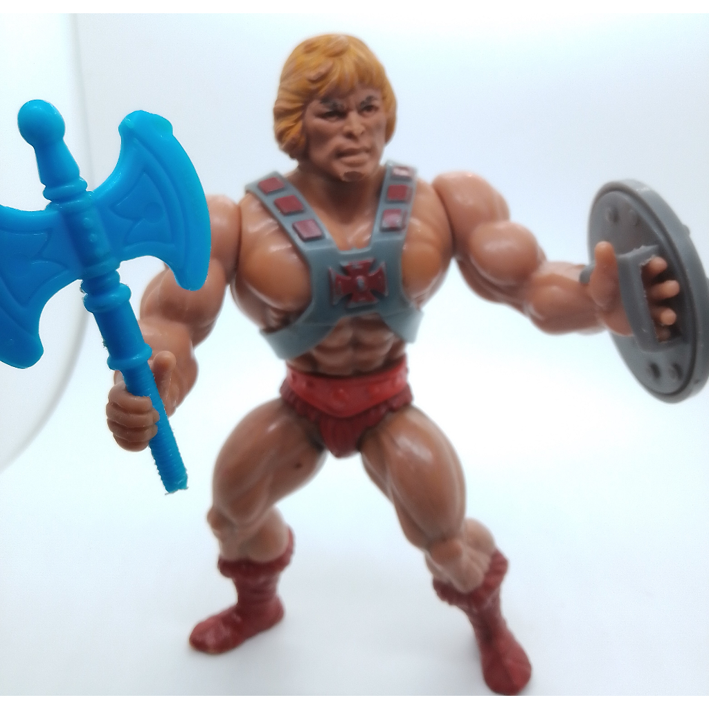 Boneco He Man (escudo França) Masters Of The Universe - Colecionáveis ...